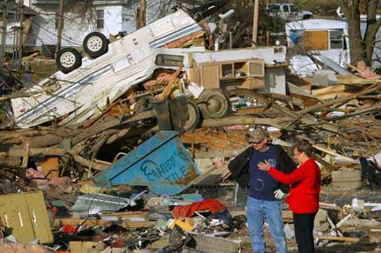 Storms wreck homes across US, 27 dead Storms wreck homes across US, 27 dead