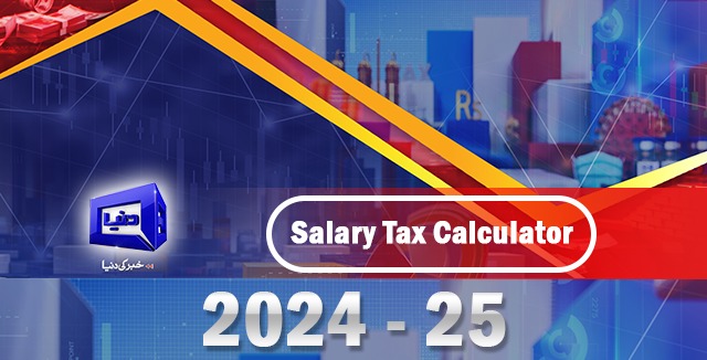 Salary Income Tax Calculator 2024-25