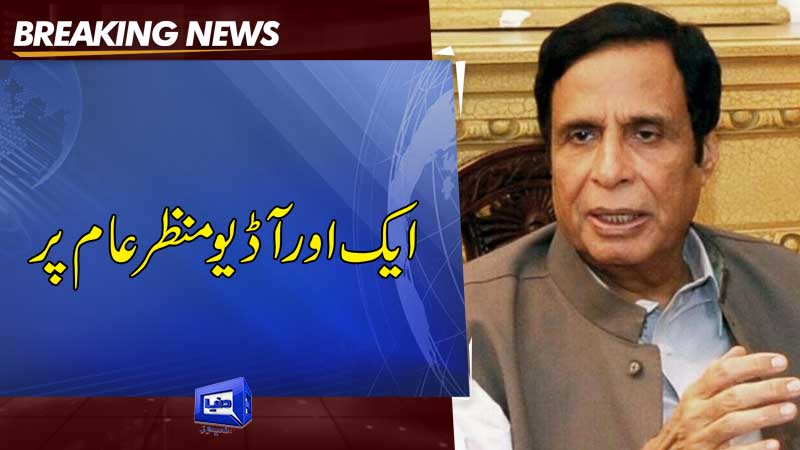 Dunya News: Alleged audio of Parvez Elahi and Chaudhary Zaman.