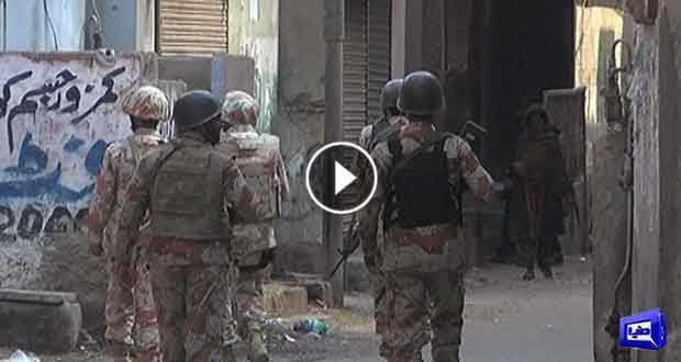 Dunya News: Watch report on Rangers operation in Lyari, Karachi.