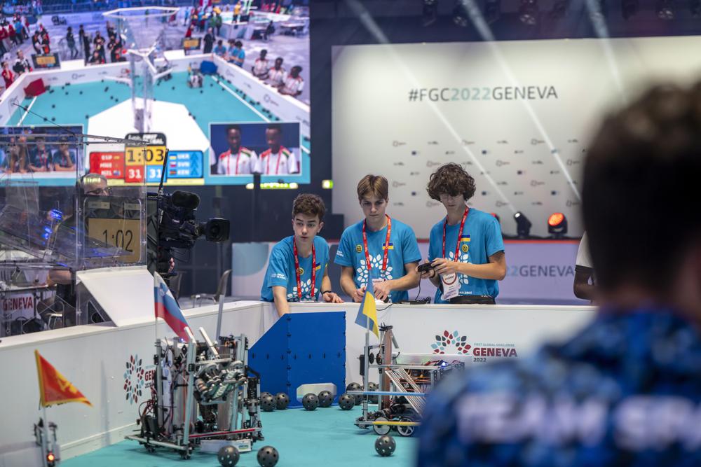 Teens tackle 21st-century challenges at robotics contest - World ...