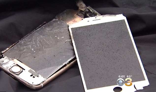 iPhone 6 Plus explodes in student's back pocket - Technology - Dunya News