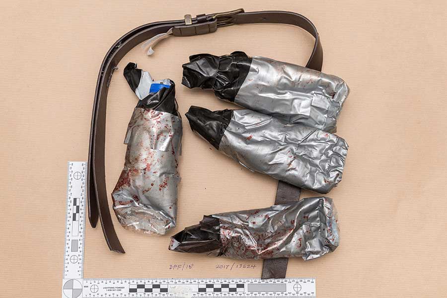 Images of fake explosive belts worn by London attackers released ...
