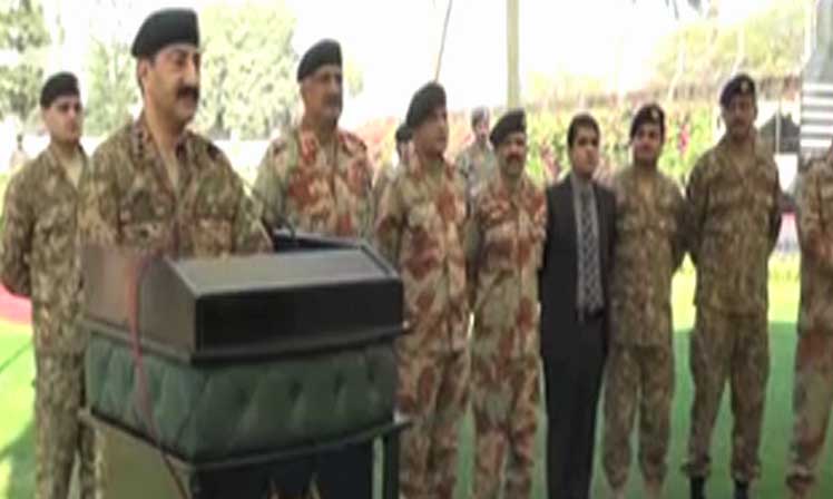 New Corps Commander Karachi visits Rangers HQ - Pakistan - Dunya News