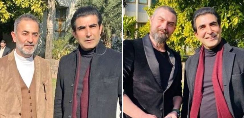 In pictures: Ertugrul Ghazi's 'Bamsi Alp' and 'Artuk Bey' arrive in ...