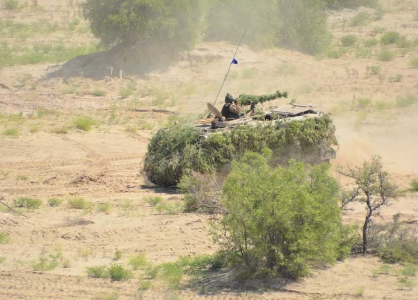Lt Gen Humayun Aziz inspects training exercises in Rahim Yar Khan ...
