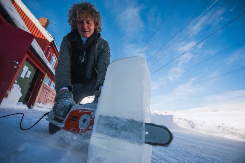 Ice instruments ring out coolest music in Norway - World - Dunya News