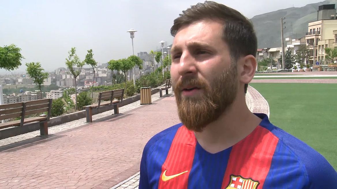 Fans going crazy for Lionel Messi's Iranian Doppelgänger - Sports ...