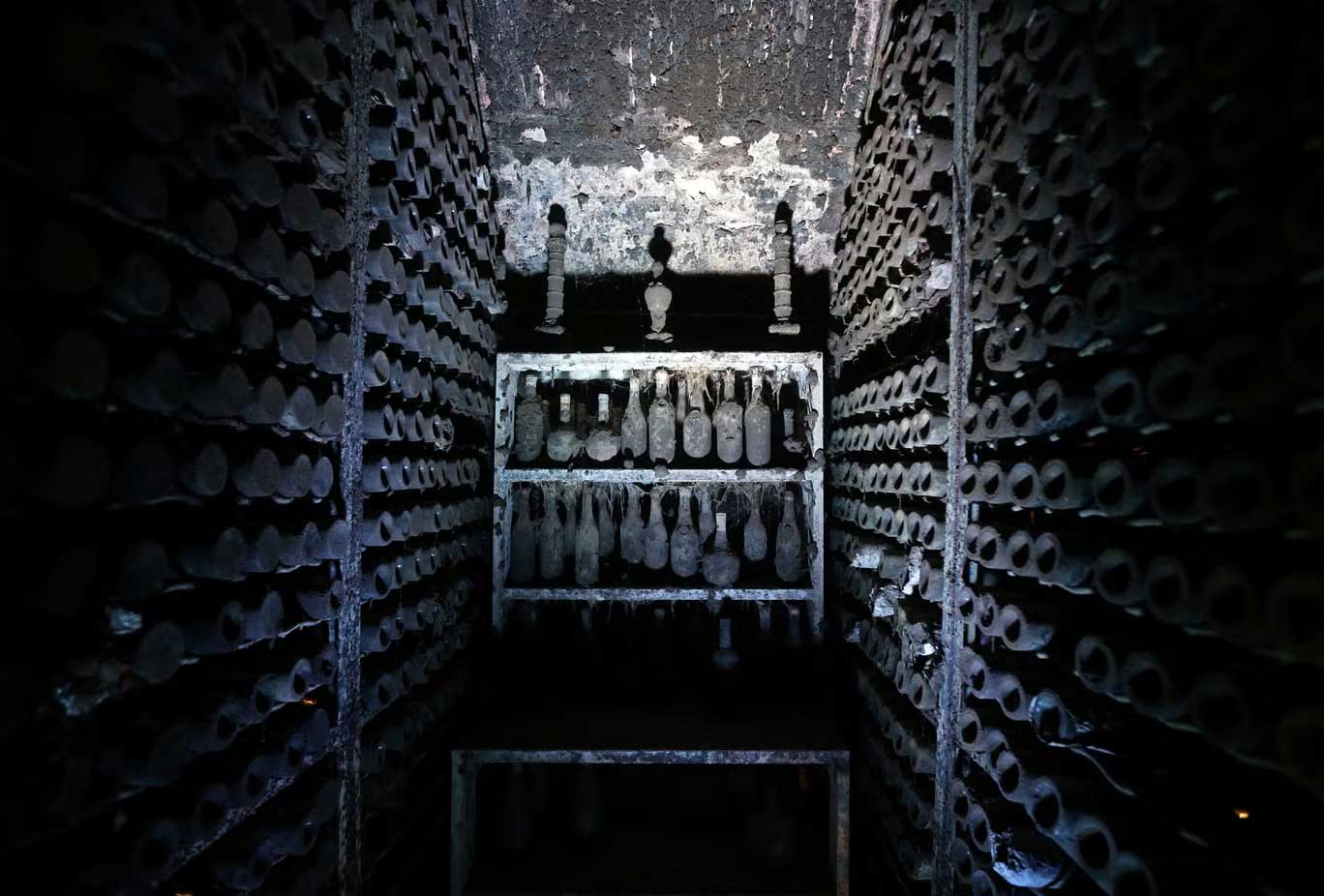 Stalin's secret wine cellar of 40,000 bottles unsealed for first time