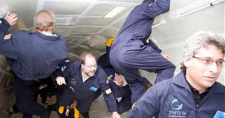 French scientists succeed in becoming weightless in air