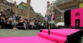 World's longest catwalk at Denmark fashion week
