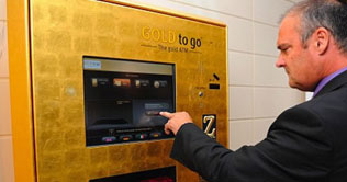 London gets gold vending machine
