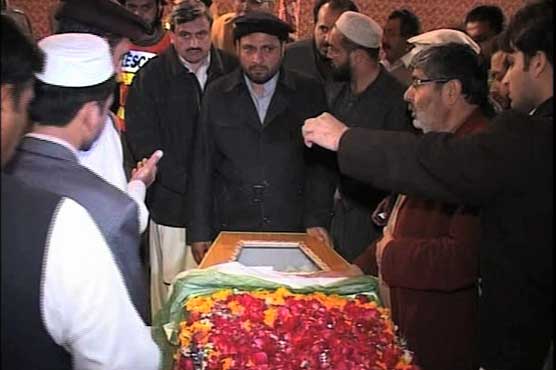 Funeral prayer of Bashir Bilour will be offered today