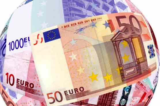 Euro up against dollar