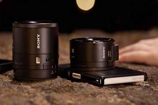Sony launches camera phone with add-on lenses