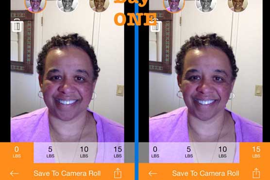 New app sheds virtual weight so faces look slimmer on 'selfies'