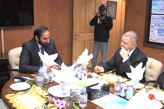 CEO Telenor visits Dunya News head office