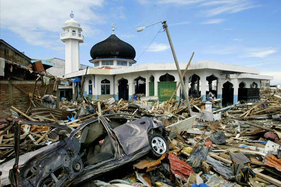Tsunami survivors recall how mosques stood firm