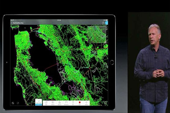 Apple unveils large-format iPad Pro tablet