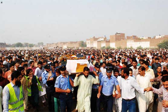Badaber attack: Martyrs laid to rest with military honours - Pakistan ...