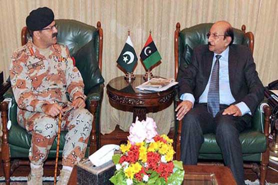 CM Sindh, DG Rangers discuss law and order situation in Karachi ...
