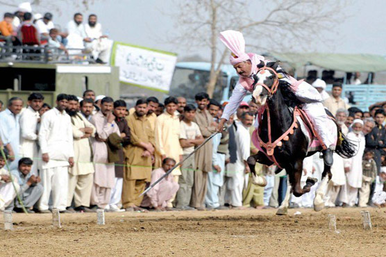 Keeping traditions alive: Tent pegging contests kick off in Lala Musa ...