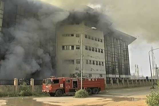 Fire at Islamabad's Awami Markaz kills two - Pakistan - Dunya News