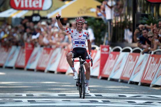 Alaphilippe whizzes to second stage win as Thomas retains yellow jersey - Sports - Dunya News