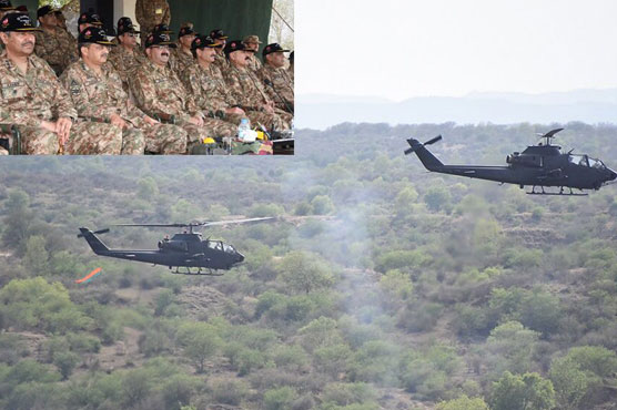Pakistan Army, Air force conduct joint exercise in Jhelum - Pakistan ...