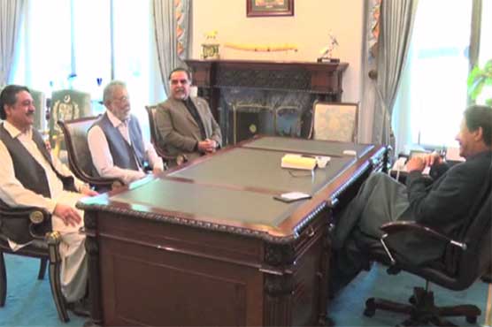 Pakistan Muslim League (F) chief Pir Pagara calls on PM Imran Khan ...
