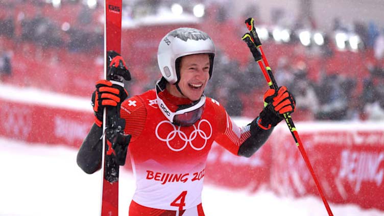 Marco Odermatt wins first World Cup ski race - Sports - Dunya News Marco Odermatt wins first World Cup ski race - Sports - Dunya News