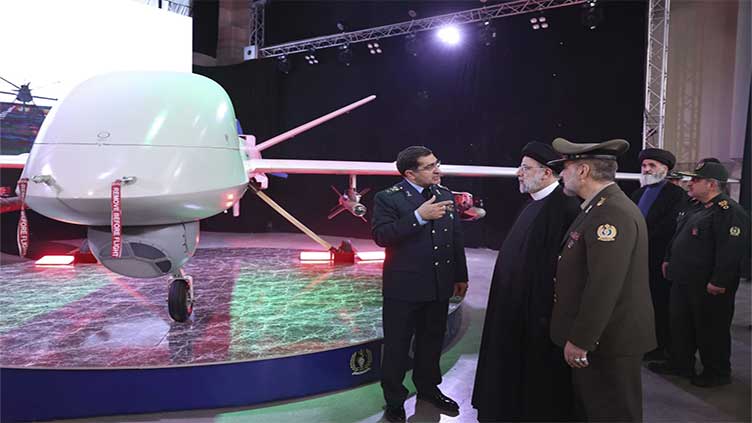 Iran unveils armed drone resembling America's MQ-9 Reaper and says it could potentially reach ...
