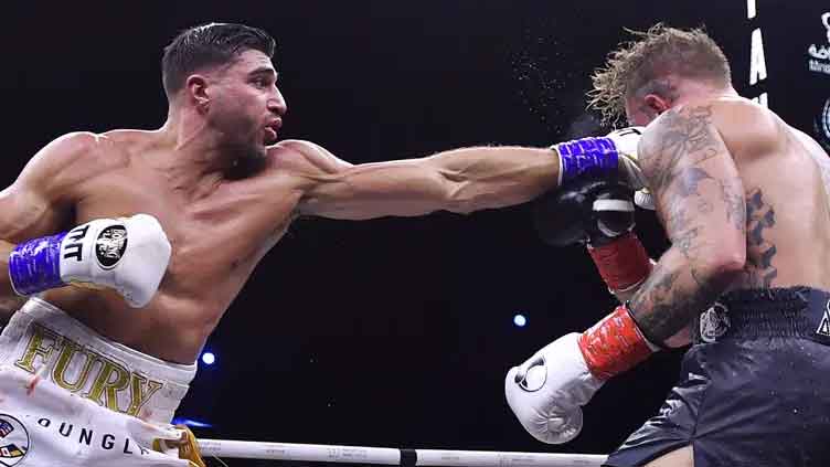 Jake Paul takes first ring defeat by split decision to Fury - Sports - Dunya News