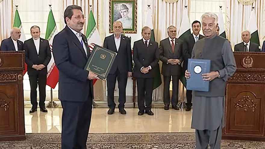 Pakistan, Iran sign 13 MoUs to boost bilateral cooperation