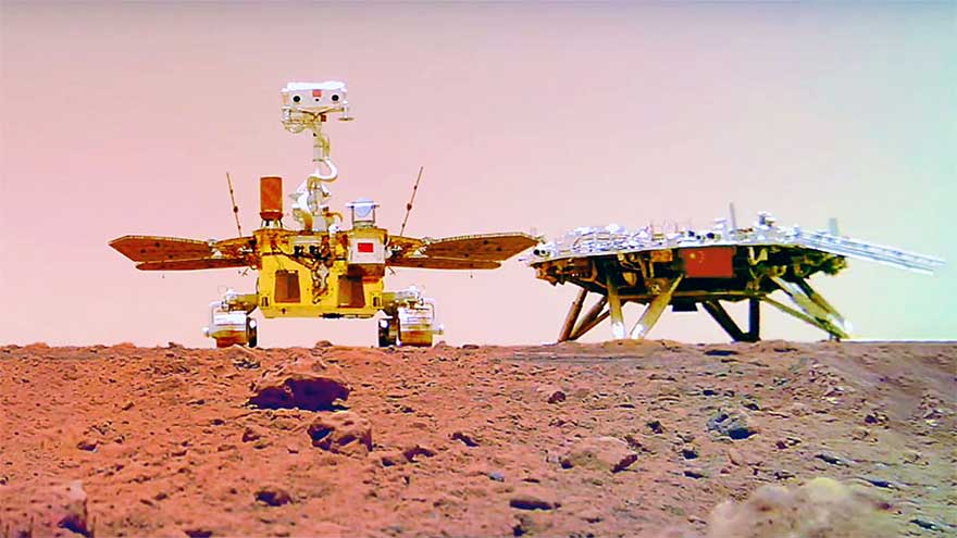China's Mars rover discovers longer water existence on red planet