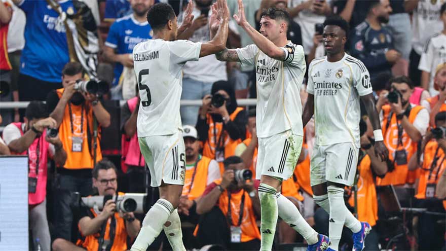 Real Madrid edge Atletico to set up Clasico Spanish Super Cup final
